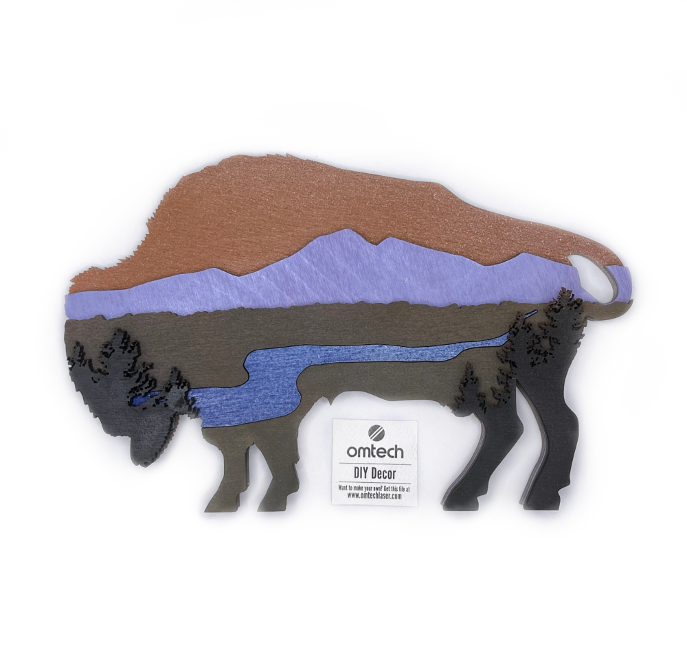 Bison Views - Laser Engraving Ideas – OMTech CA