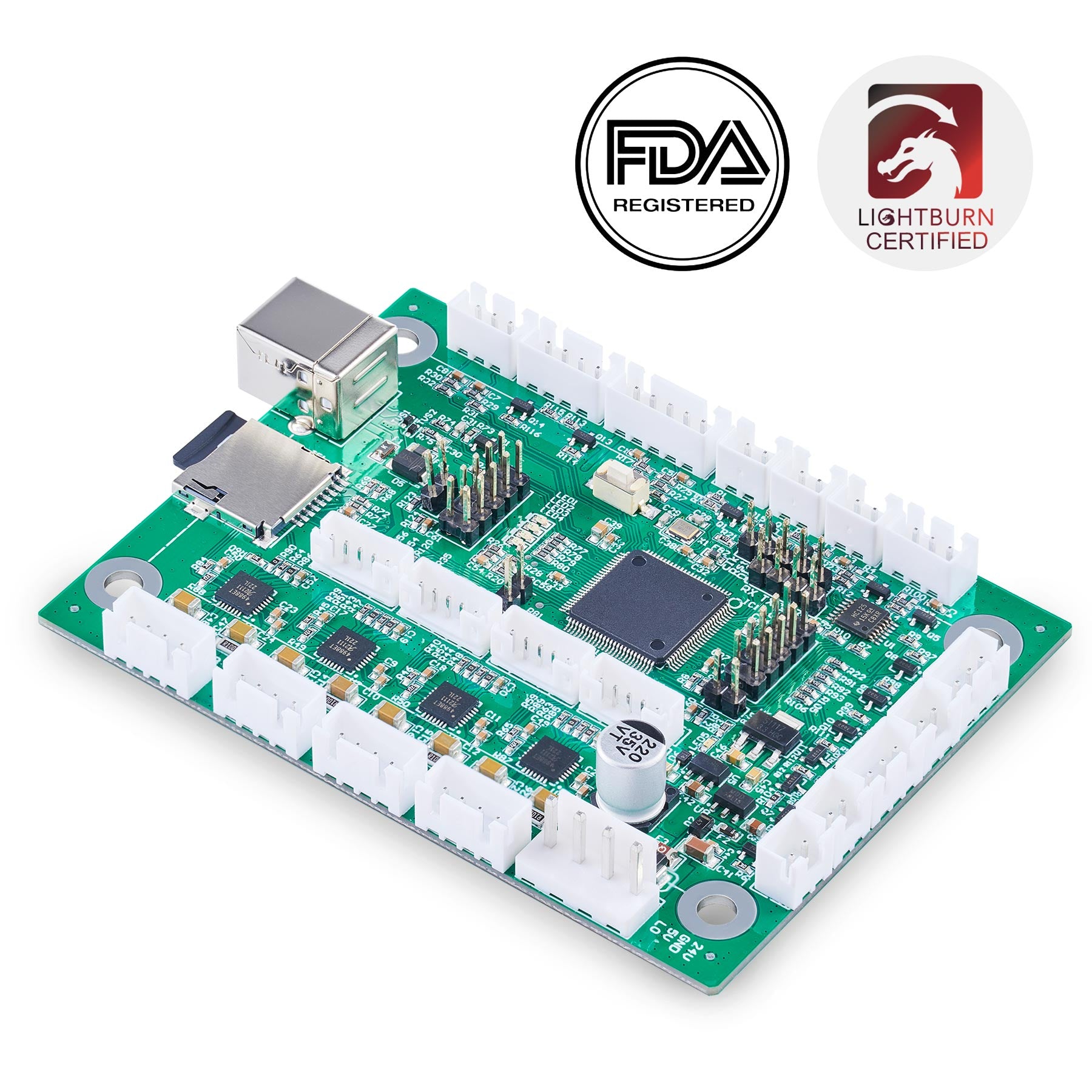 Lightburn Motherboard for Laser Engravers – OMTech CA