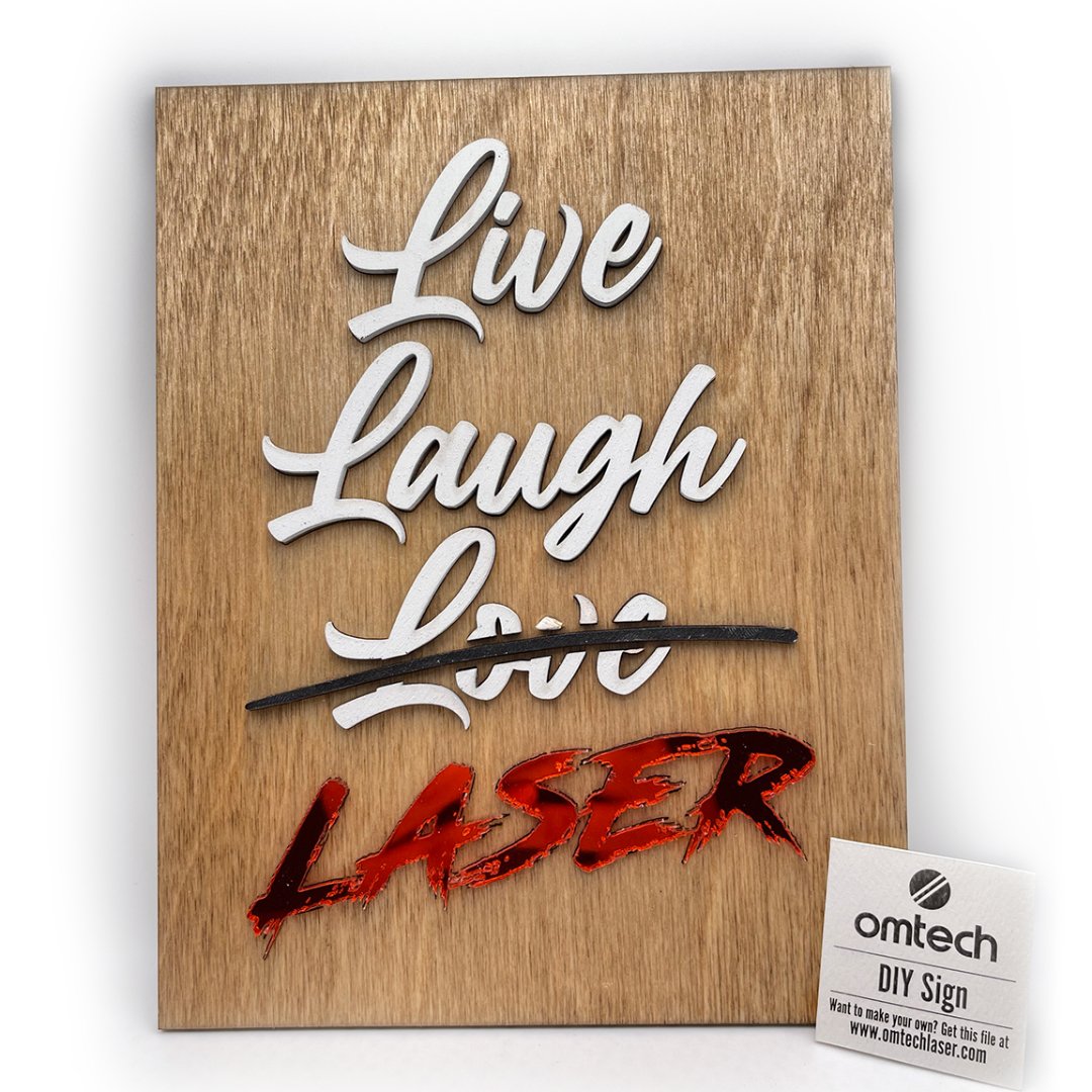 Live Laugh Laser - Laser Engraving Ideas – OMTech CA
